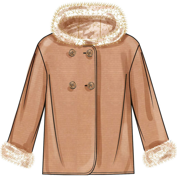 Simplicity Sewing Pattern S9832 Girls' and Boys' Jacket In Two Lengths ...