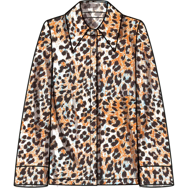 Simplicity Sewing Pattern S9856 Misses' Sleepwear 9856 - Patterns and ...