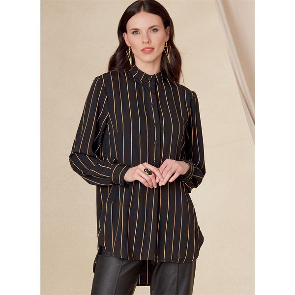 Vogue Pattern V1823 Misses' and Misses' Petite Shirt 1823 - Patterns ...