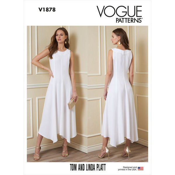 Vogue Pattern V1878 Misses' and Misses' Petite Dress by Tom and Linda Platt 1878 - Patterns and ...