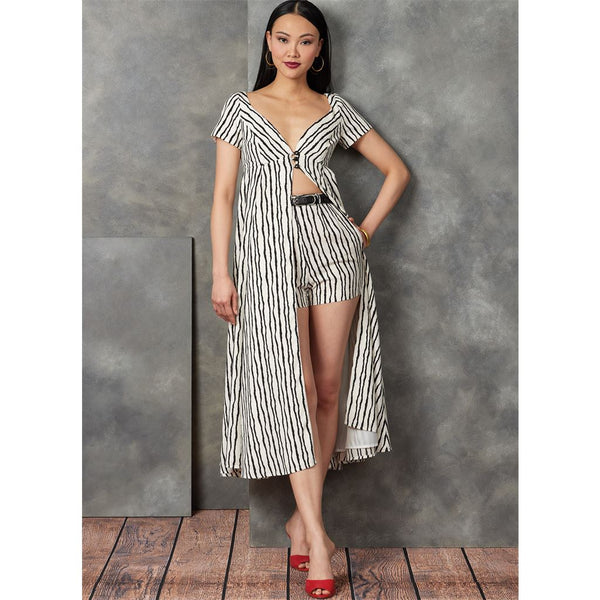 Vogue Pattern V1901 Misses' Tops, Shorts and Pants 1901 - Patterns and ...