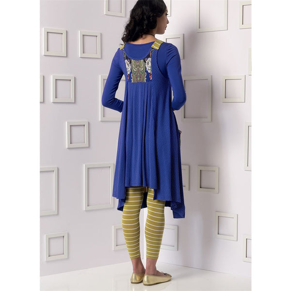 Vogue Pattern V9108 Misses' Top, Dress and Leggings 9108 - Patterns and ...