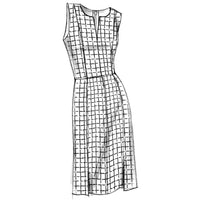 Vogue Pattern V9167 Misses' Notch-Neck Princess-Seam Dresses 9167 ...
